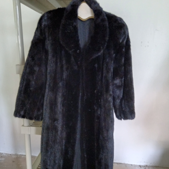 Jon Ross | Jackets & Coats | Jon Ross Original Black Mink Coat | Poshmark
